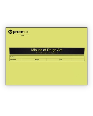 Controlled Drug Register - Inserts (PV/CD-INSERTS) - Pharmacy Books