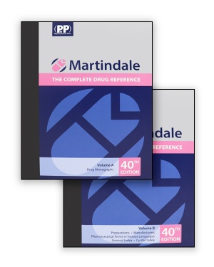 Martindale: The Complete Drug Reference - Pharmacy Books