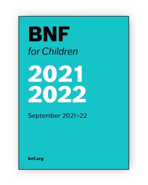 BNF for Children 2021-2022 - Pharmacy Books