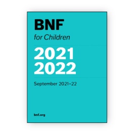 BNF for Children 2021-2022 - Pharmacy Books
